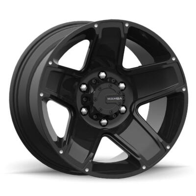 17 inch 17x9 Mamba 585B M13 Matte Black wheel rim 5x5 5x127 -12 | eBay