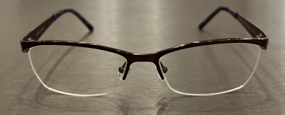 Prodesign Denmark 5328 c.8032 LI Pure Titanium Semi Rimless Eyeglass ...