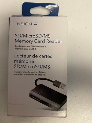 Insignia SD/MicroSD/MS Memory Card Reader | eBay