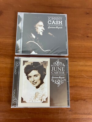 JOHNNY CASH and JUNE CARTER Cash Live Recordings from Louisiana Hayride ...
