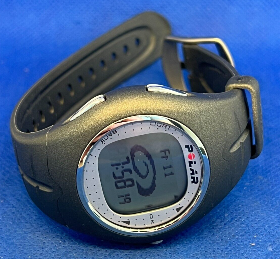 Montre Watch UHR POLAR Electro F11 Grey Pepper Cardio fréquencemètre ...