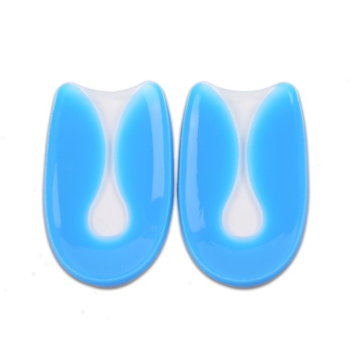 Unisex Silicone Shoes Cushion Pad Gel U-Shape Plantar Fasciitis Foot ...