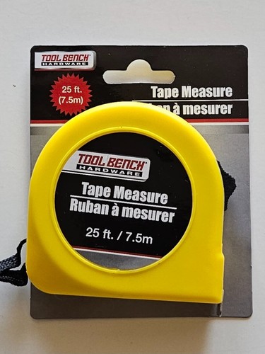 Tool Bench Hardware Tape Measure - 25 feet | eBay
