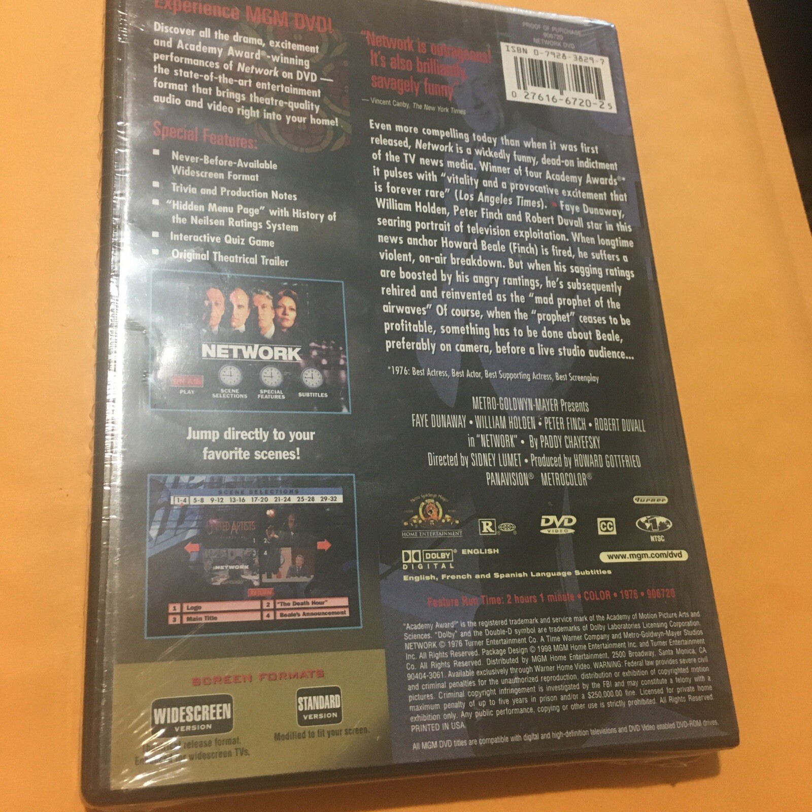 Network (DVD, 1998) for sale online | eBay