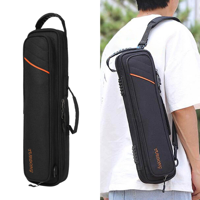 Flute Bag with Carrying Handle Shoulder Strap Soft Flute Accessories ...
