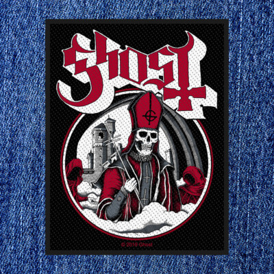 GHOST - SECULAR HAZE (NEW) SEW ON PATCH OFFICIAL BAND MERCHANDISE | eBay