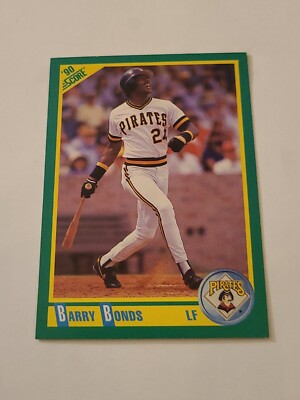 1990 Score #4 Barry Bonds Pittsburgh Pirates Baseball Card | eBay