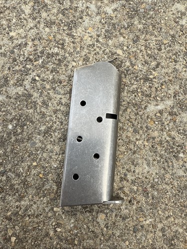 Detonics Combat Master 6 Round 45 ACP Magazine Vintage Factory OEM | eBay