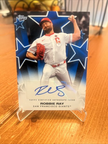 2025 Topps Series 1 Baseball ROBBIE RAY Auto Autograph Blue #'d /150 | eBay