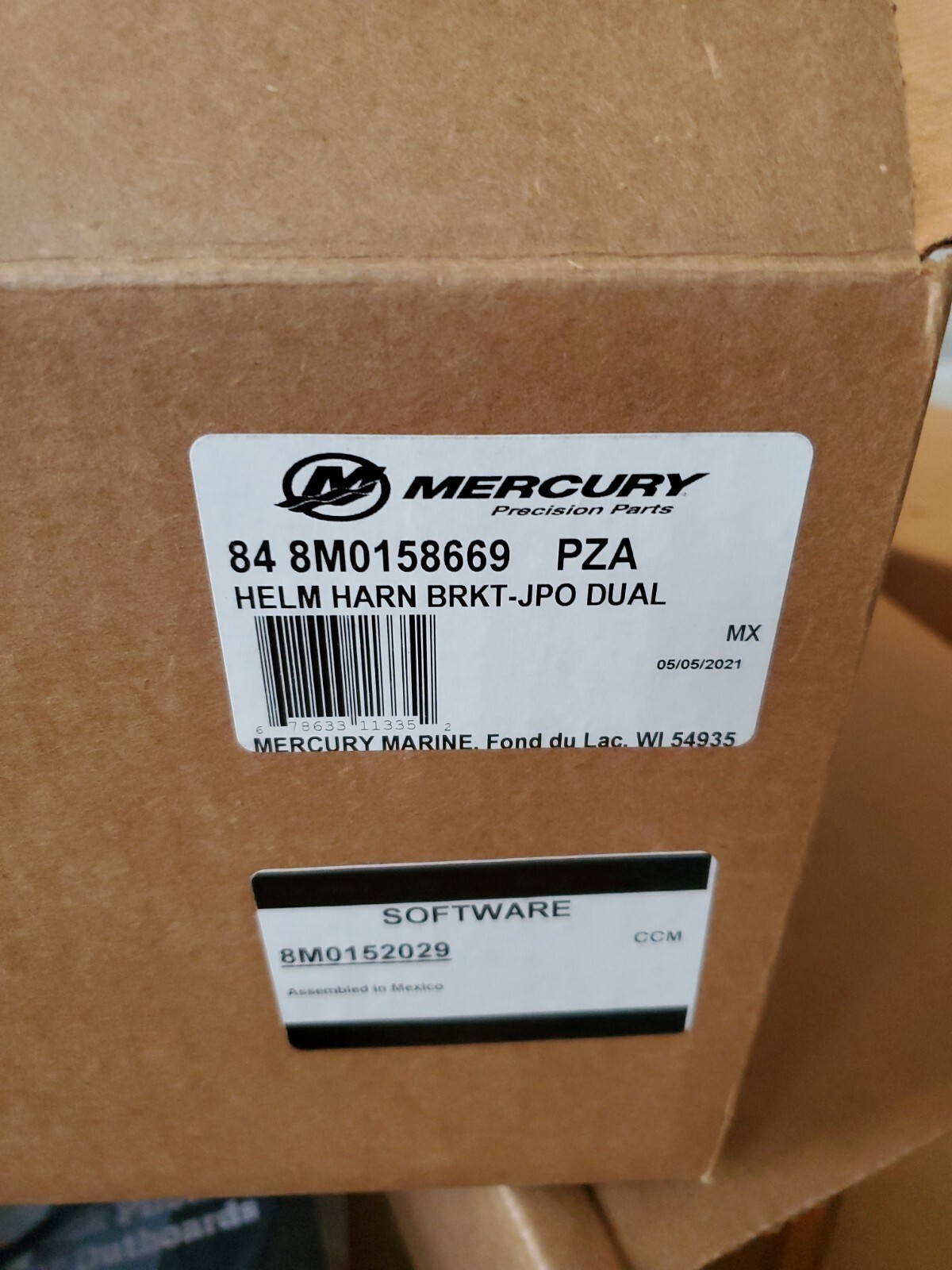 MERCURY DUAL JPO COMMAND CONTROL MODULE KIT# 8M0158669 / OUT OF BOX for ...