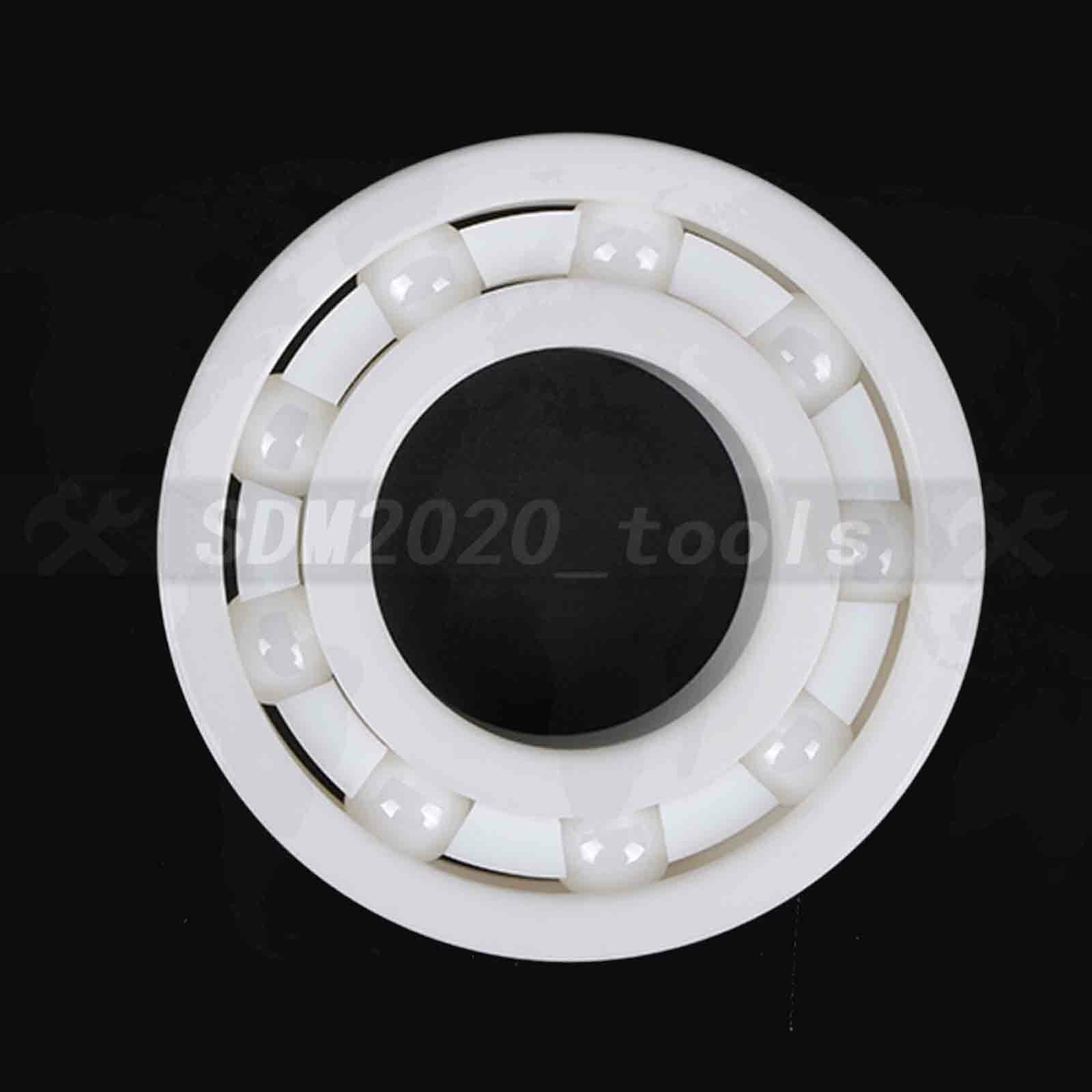 2 PCS 6903 Full Ceramic Bearing ZrO2 Ball Bearing Zirconia Oxide17 x 30 ...
