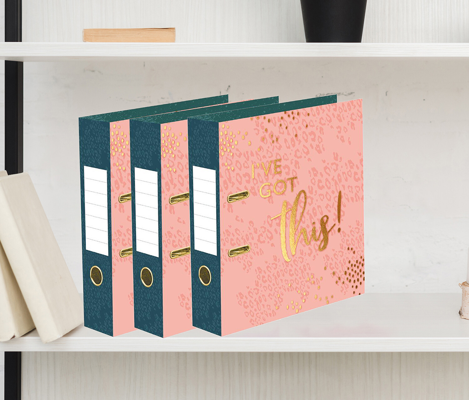 A4 Lever Arch & Ring Binder Files Stationery Document Folder Storage ...