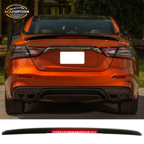 Fits 16-23 Nissan Maxima SR Style Rear Trunk Spoiler Wing w/ LED Light ...