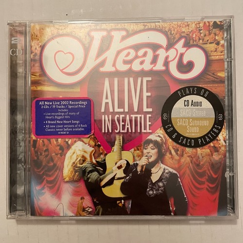 HEART "Alive in Seattle" Super Audio 2CD Set (SACD) Ann & Nancy Wilson ...