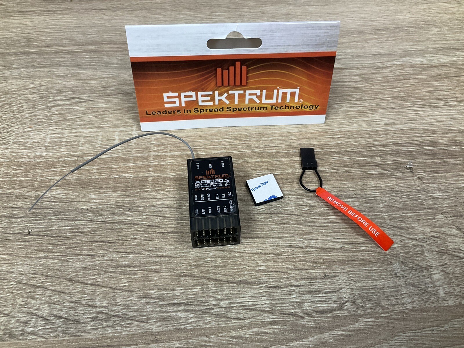 Spektrum AR9020 DSMX/XPlus DSM2 9 Channel 2.4ghz RC (Receiver ONLY NO ...