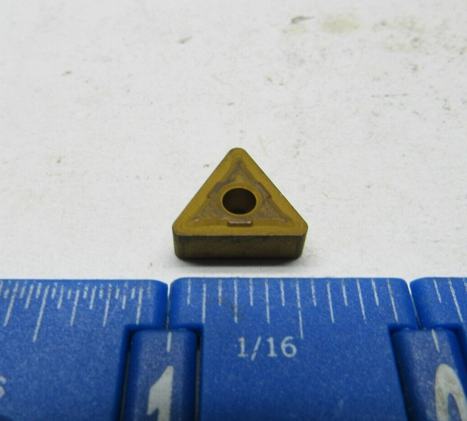 TNMG-333 (TNMG-160412) TIN COATED CARBIDE INSERTS (10 PCS) REPACKAGED ...