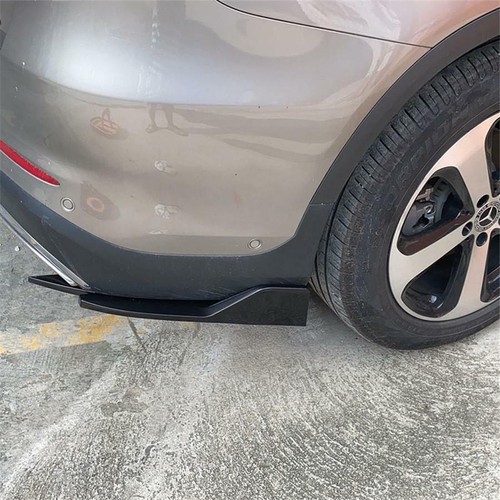 2PCS Car Bumper Spoiler Rear Lip Angle Splitter Diffuser Protector ...