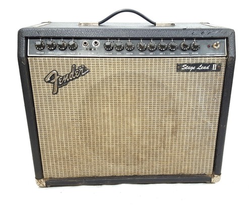Fender Stage Lead II 1985 1x12" 100-Watt Speaker Combo Amplifier Amp | eBay