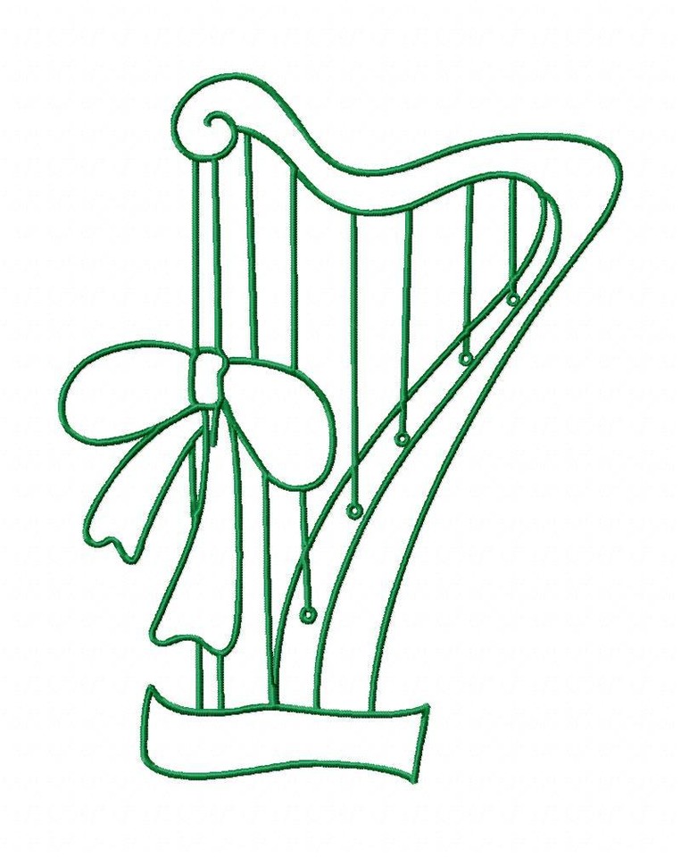 St Patrick Outlines 12 Machine Embroidery Designs on CD in 6 sizes | eBay