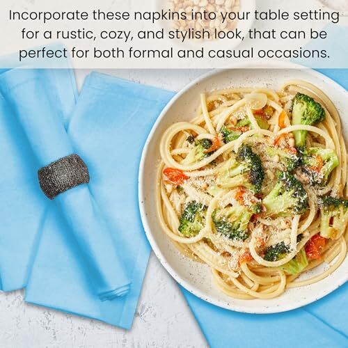 Cloth Dinner Napkins - Perfect Everyday Use Table Napkins - Soft Light ...