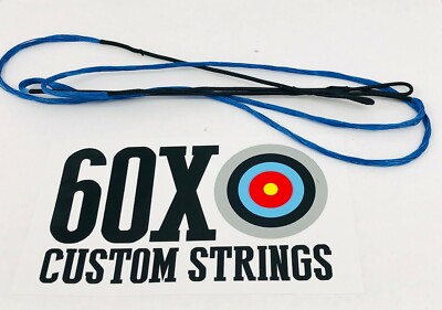 Blue 46" 49 AMO Dacron Recurve Bowstring 12 14 16 18 Strand Bow Strings ...