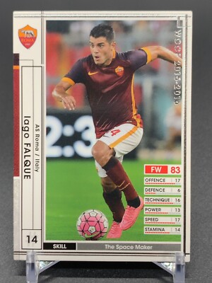 Iago Falque 02 AS Roma Card WCCF 2015 - 2016 Japanese | eBay