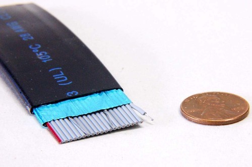 Amphenol Spectra-Guard Jacketed Zip Ribbon Cable 151-2831-020, 28AWG ...