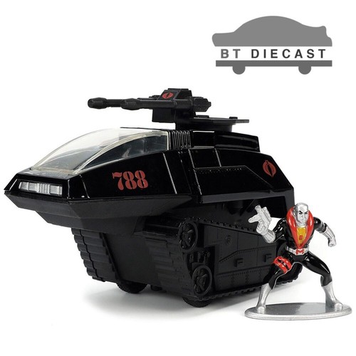 JADA HOLLYWOOD RIDES GI JOE DESTRO & H.I.S.S. 1/32 DIECAST BLACK 33084 ...
