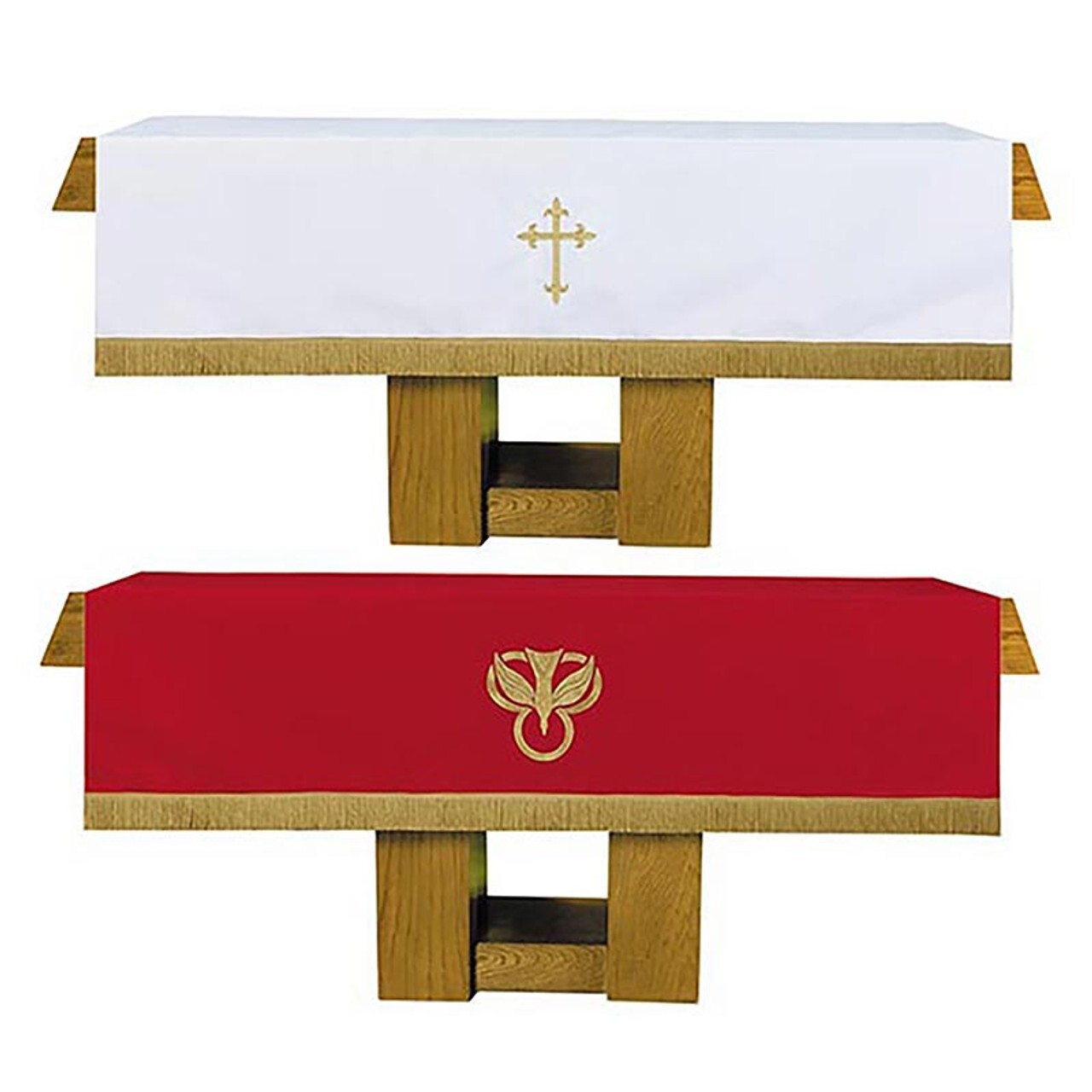 Reversible Altar Frontal Red/White Church Supplies Parament New | eBay