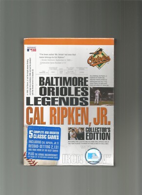 Baltimore Orioles Legends: Cal Ripken, Jr. (6-Disc Set) [NEW], DVD ...