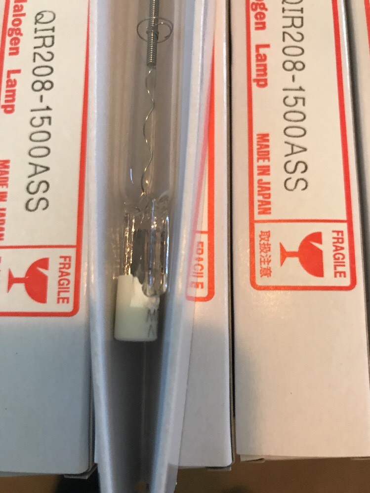 PN: 2451-0013-01 QIR208-1500SS IR Lamps For AG Associates Heatpulse ...