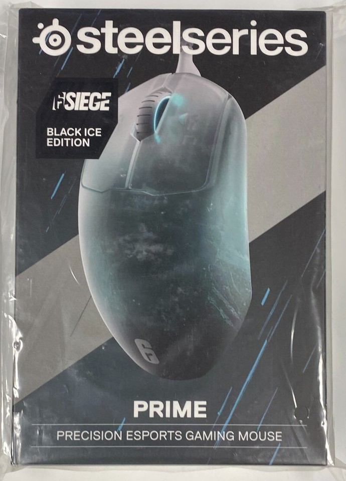 Steelseries Black Ice Limited Edition Prime Gaming Mouse and Mousepad ...