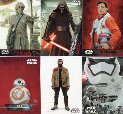 2015 Topps Star Wars The Force Awakens Series 1 - Base & Insert Cards ...