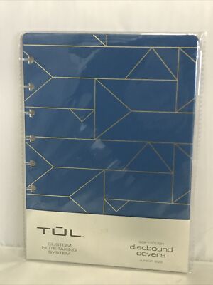 TUL Discbound Notebook Covers, Junior Size, Navy Geo, 2 Covers | eBay