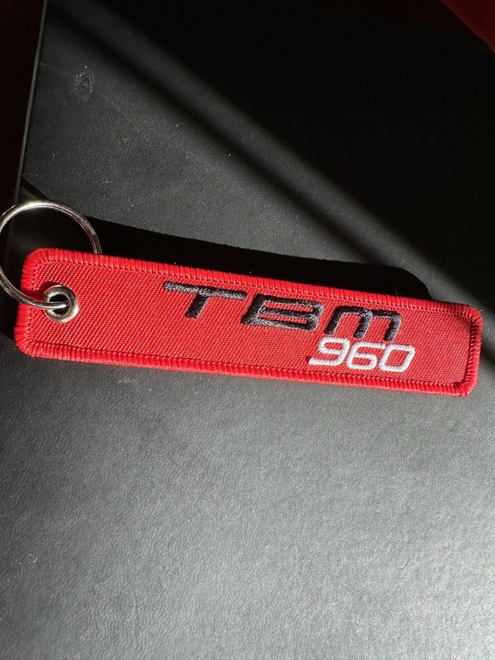New "Remove Before Flight" Red Keychain White Embroidery TBM960 | eBay