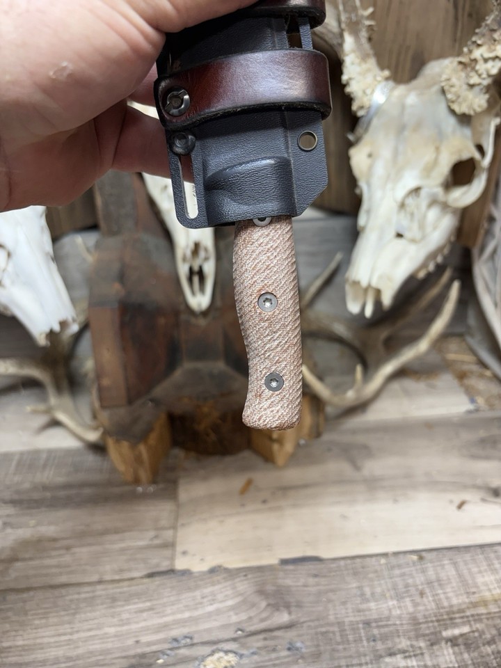 White River Knives Ursus Cub Canvas Micarta Handles | eBay