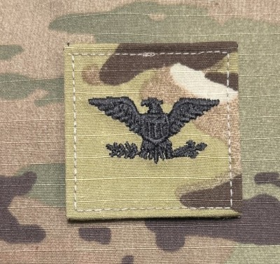 US Army COL/O6 Rank OCP w/ Hook Colonel | eBay