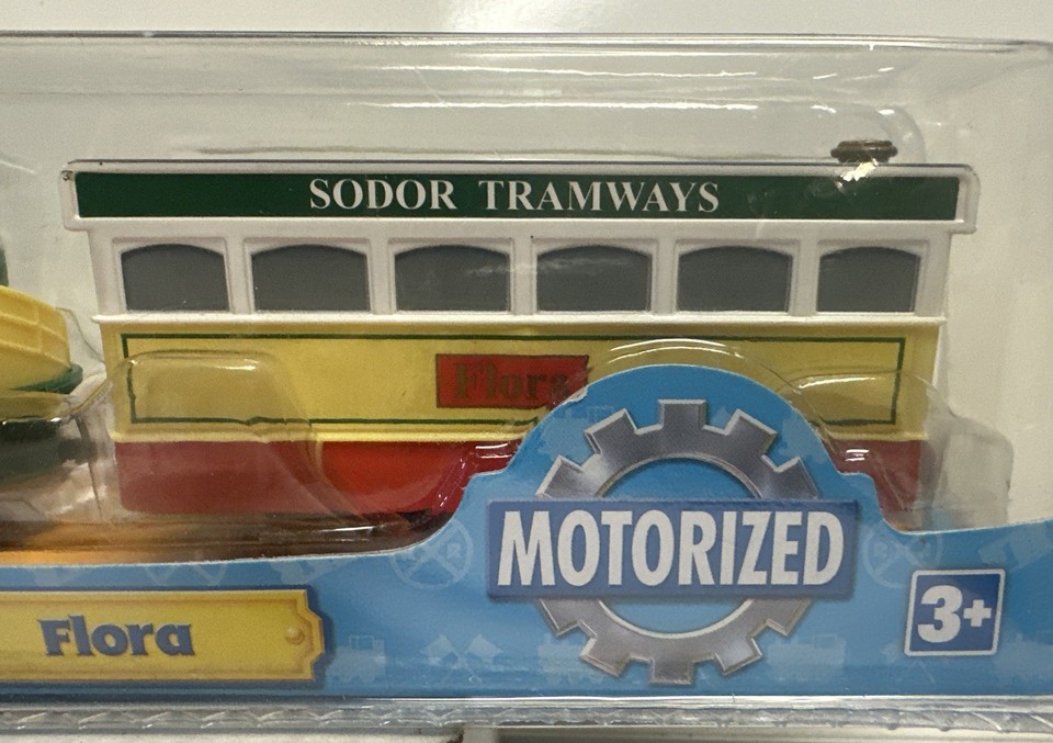 Thomas & Friends Trackmaster Motorized Flora / Sodor Tramways Set NEW ...