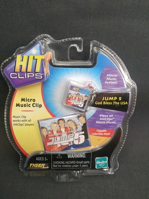 Hasbro Tiger HitClips Hit Clips 1 Micro Music Clip Jump 5 God Bless The ...