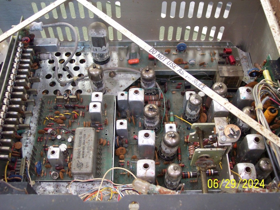 TRAM D201A TUBE AM/SSB CB BASE STATION For Repair, Parts, or ...