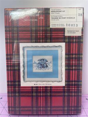 VINTAGE NEW Jean McIntosh Ltd. Needlework, Needlepoint Kit - N.P. 28 10 ...