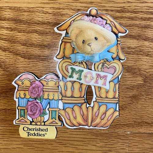 Cherished Teddies Mom Pin Brooch And Earring Set | eBay