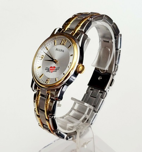 UNIQUE Men's Watch BULOVA 98A150. Logo on Dial " HeartLand Express" in ...