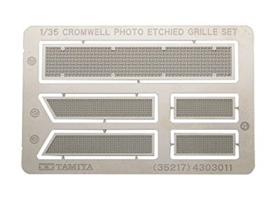 TAMIYA 1/35 German Tiger I Early Production Photo-Etched Grille Set Kit ...