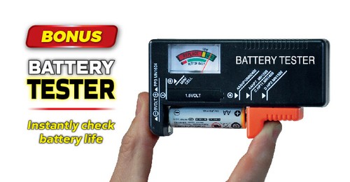 Battery Daddy Smart AS SEEN ON TV Organise Store 150 Battery Storage ...