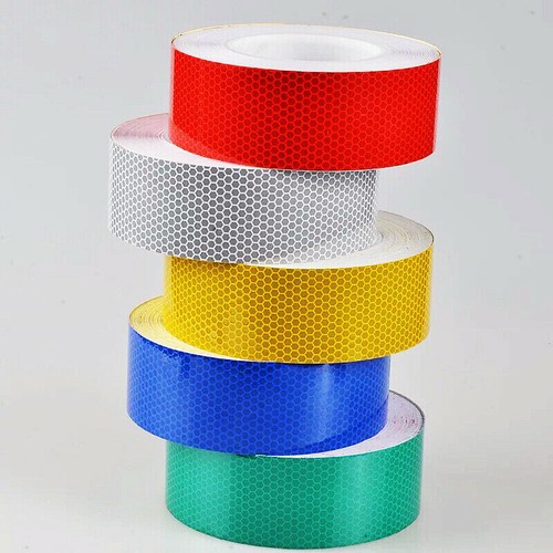 High Intensity Reflective Tape Vinyl Hi Viz Vis Self-Adhesive UK STOCK ...