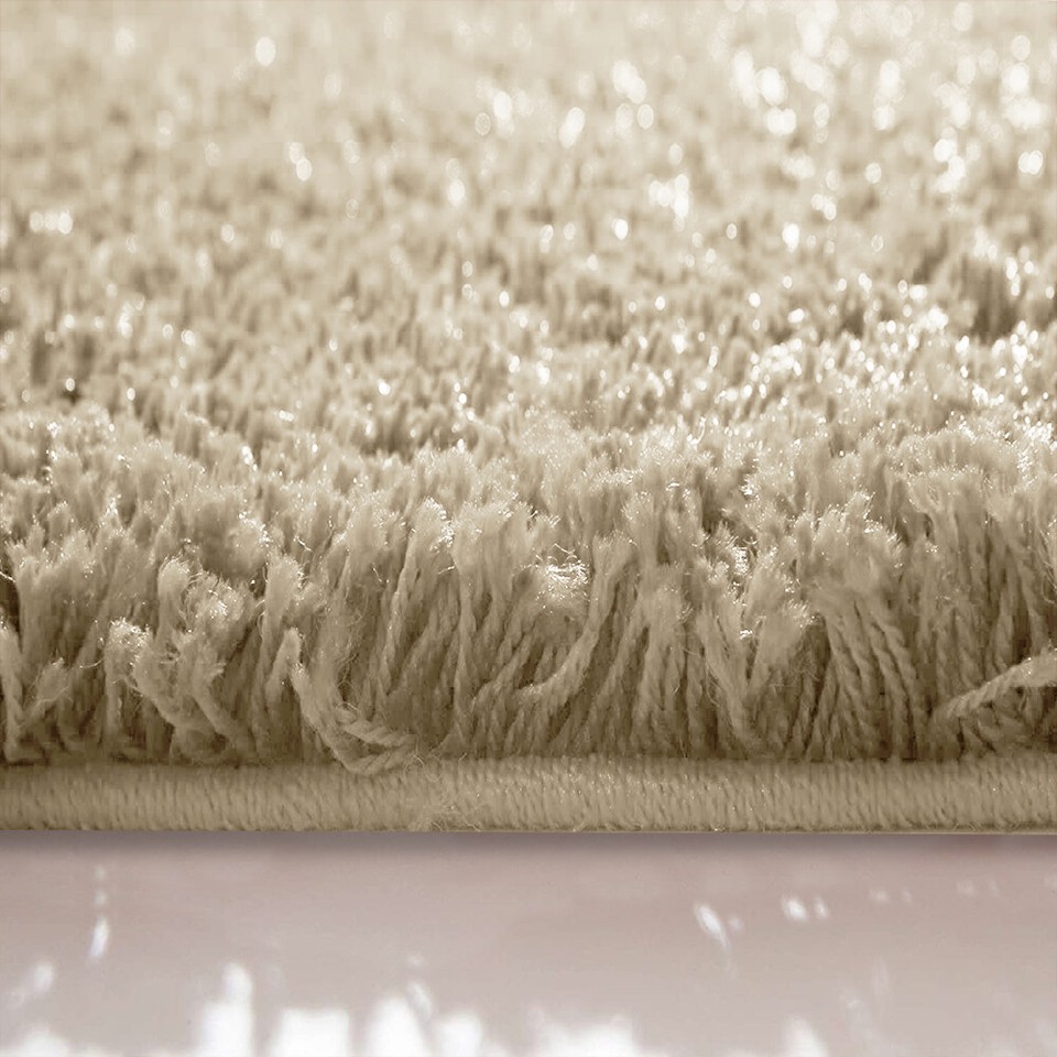 Thick Large Shaggy Rugs Non Slip Hallway Runner Rug Bedroom Living Room ...