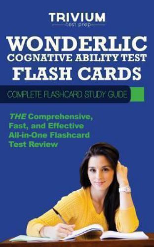 Wonderlic Cognitive Ability Test Flash Cards : Complete Flash Card ...