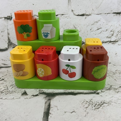 Leap Frog Leap Builders Food Fun Farm Replacement Pieces Food Blocks ...