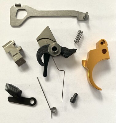Ruger Mark 4 IV Standard Gold Trigger Internal Parts Lot Hammer Sear ...